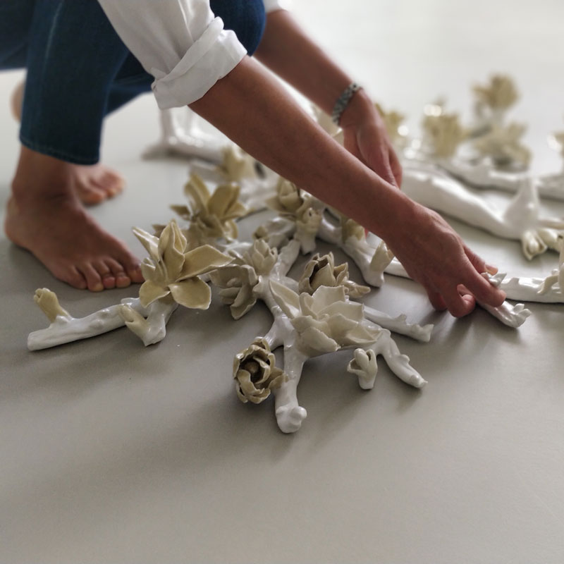 Alice Riehl, Porcelain Wall Artist