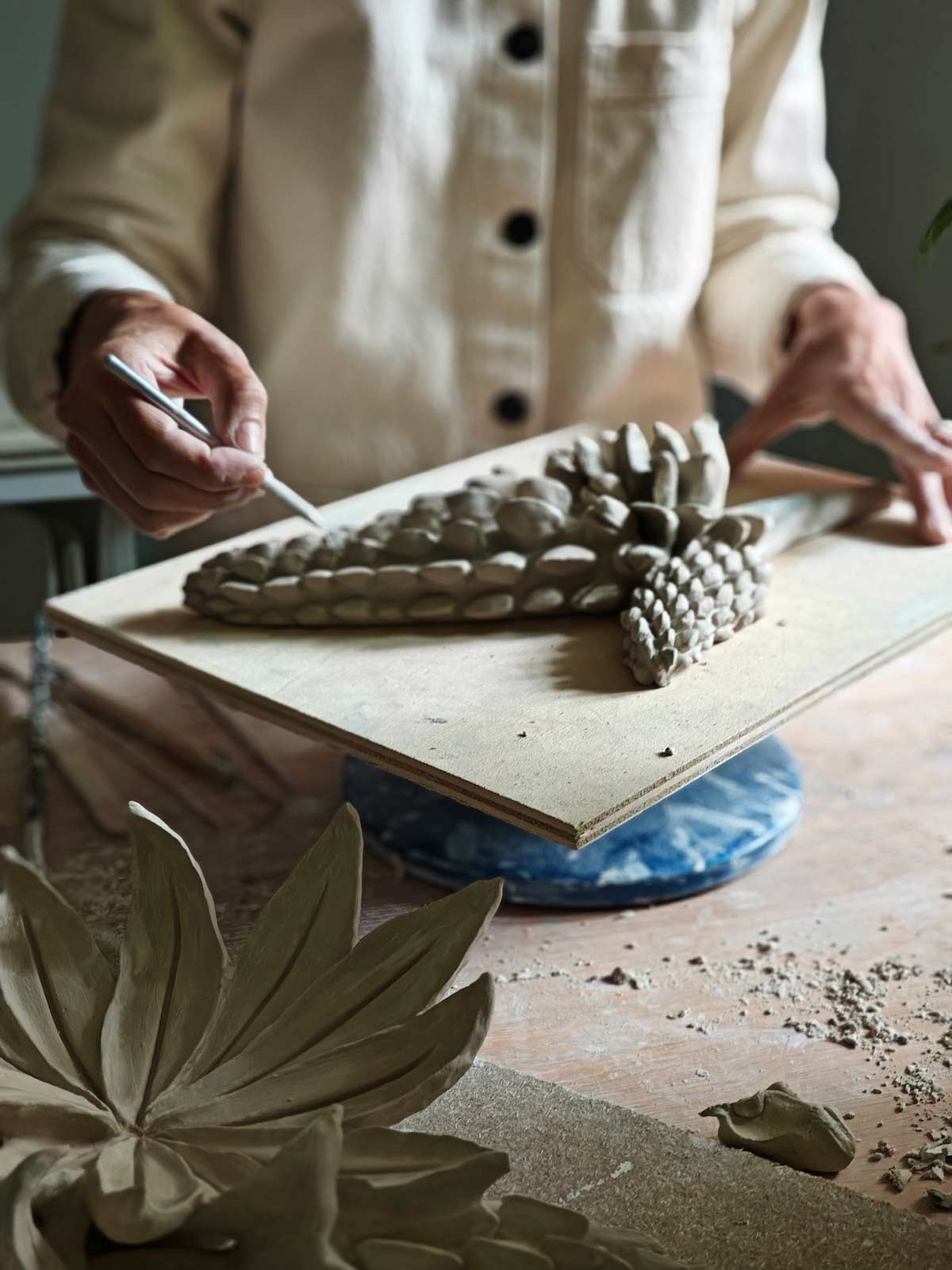 Alice Riehl, Porcelain Wall Artist